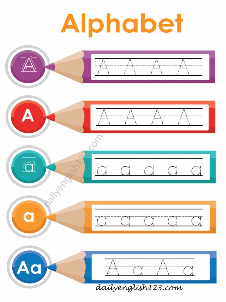 Alphabet Tracing Worksheets 26pages | PDF