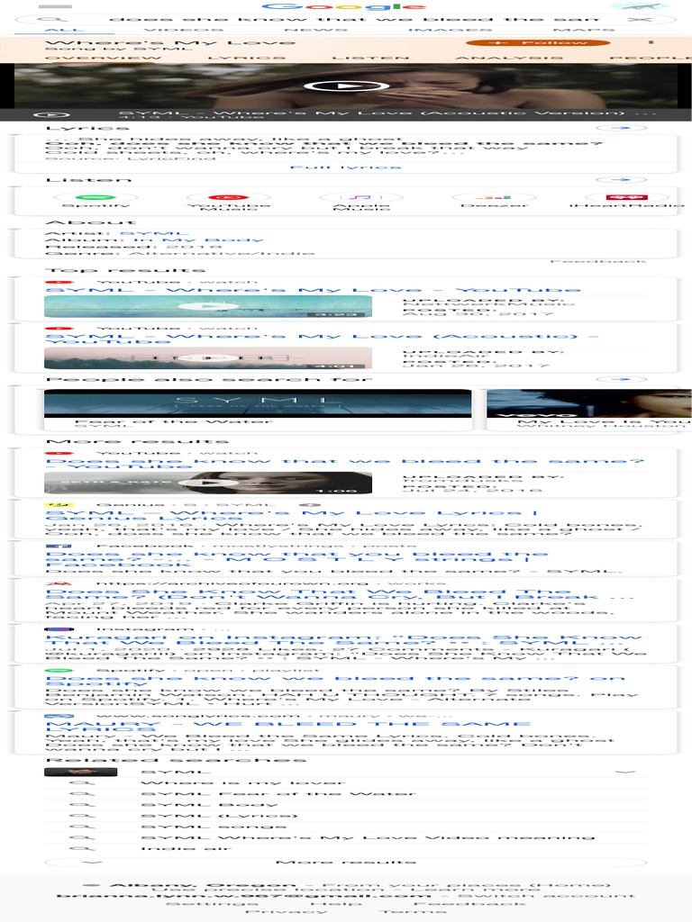 Does She Know That We Bleed The Same - Google Search | PDF