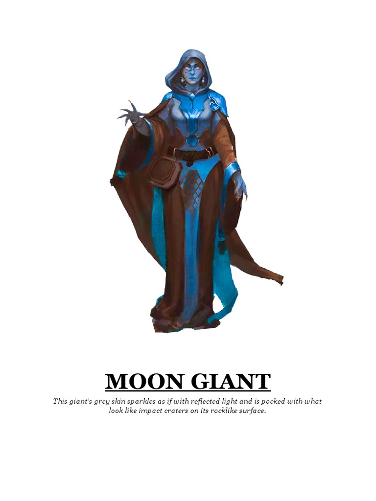 Moon Giant | PDF | Moon