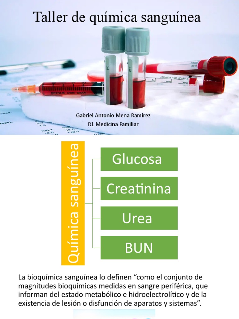Taller de Química Sanguinea | PDF | Diabetes | Medicina