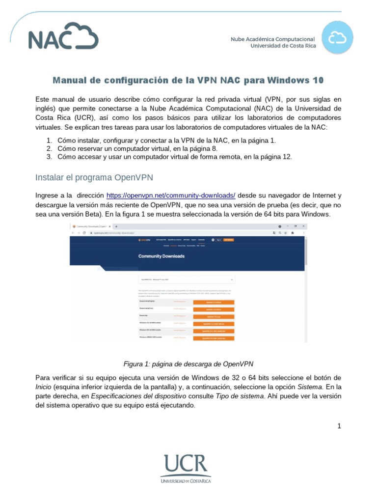 NAC Windows Inicio VPN VCL RDP | PDF | Archivo de computadora | Microsoft Windows