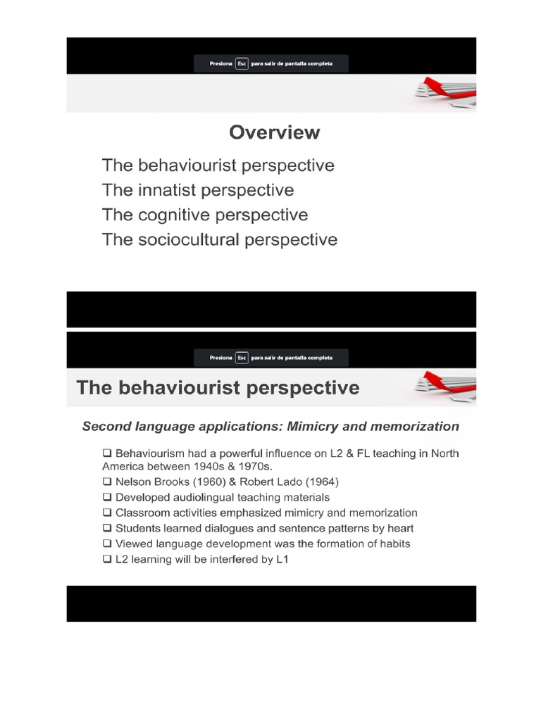 How Language Are Learned Chapter 4 Summary | PDF