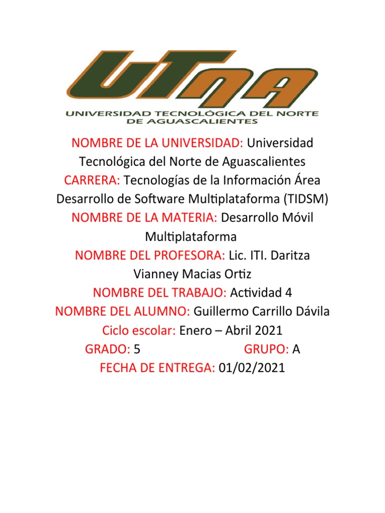 ACT4 - Carrillo Guillermo - 5°A | PDF | ciberespacio | Red mundial