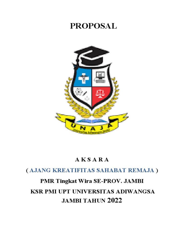 PROPOSAL AKSARA UNAJA Rev | PDF