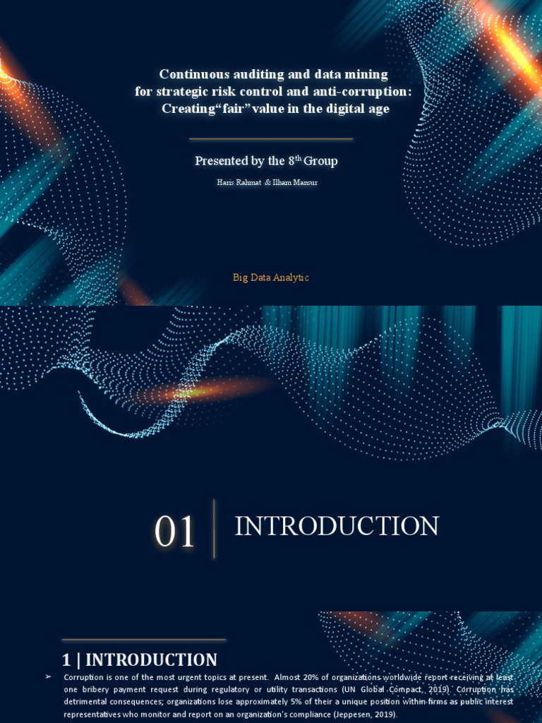 Presentasi Big Data Analytics - Group 8 | PDF | Audit | Internal Control