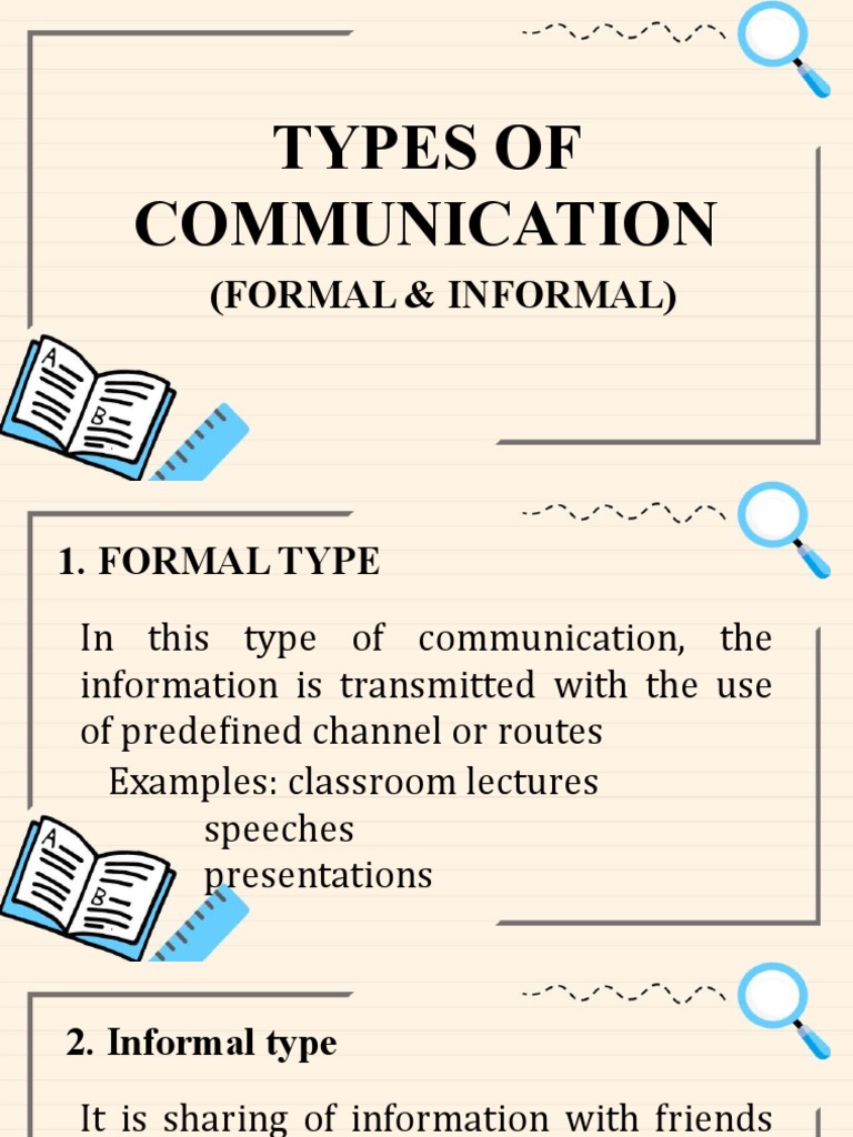 Types of Communication | PDF