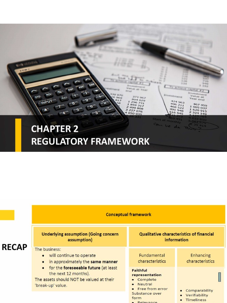 IFRS Regulatory Framework Overview | PDF | Depreciation | Fixed Asset