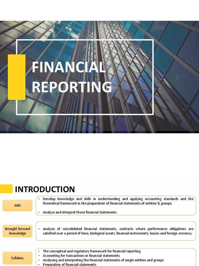 F7 - C1 Conceptual Framework | PDF | International Financial Reporting ...
