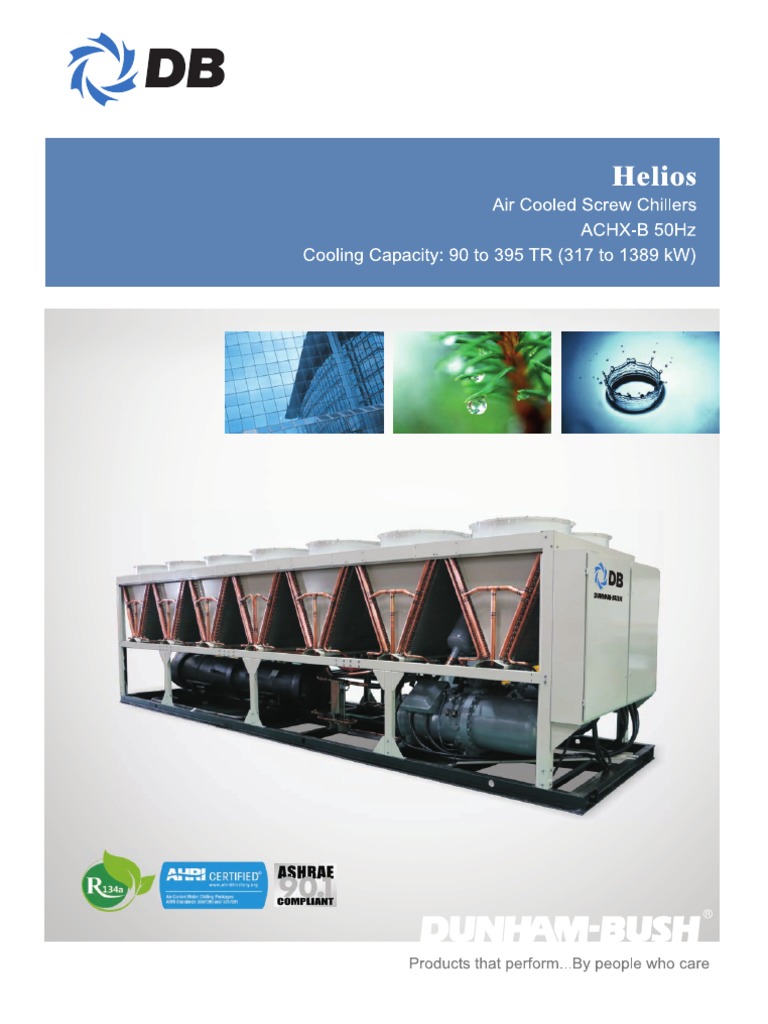 Dunham-Bush HVAC Chiller Innovation | PDF | Equipment | Physical Quantities