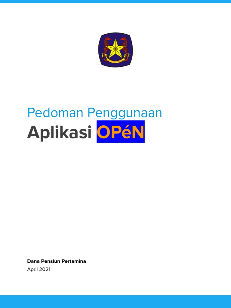 Panduan Aplikasi OPéN untuk Pensiunan | PDF