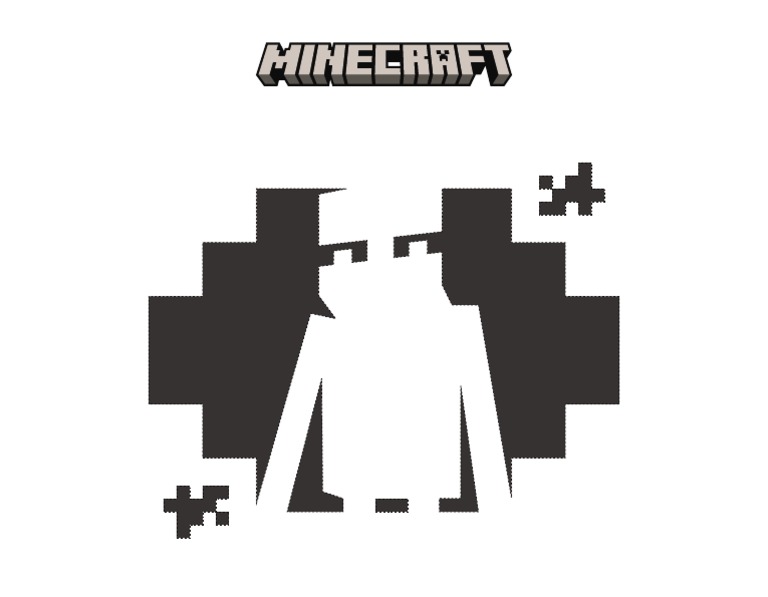 Halloween 2022 Stencil Enderman | PDF