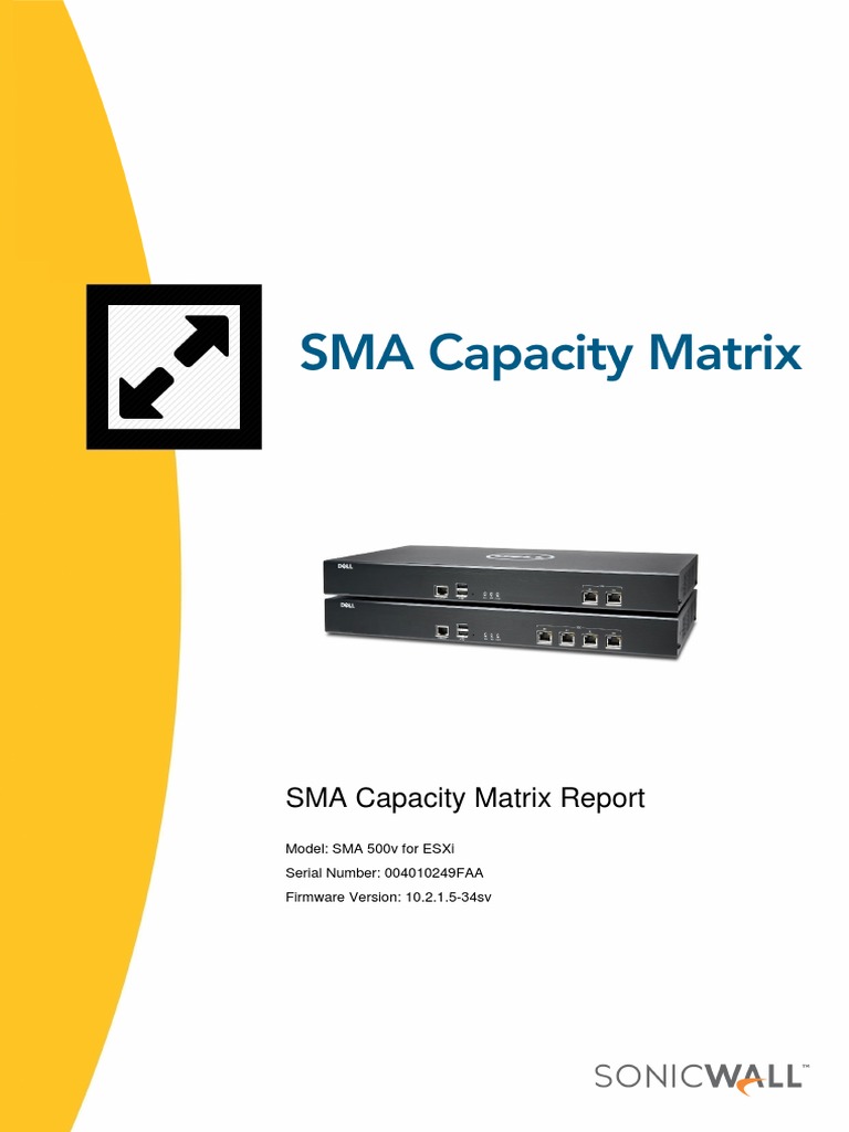 SMACapacity Matrix Report | PDF | Computer Network | File Transfer Protocol