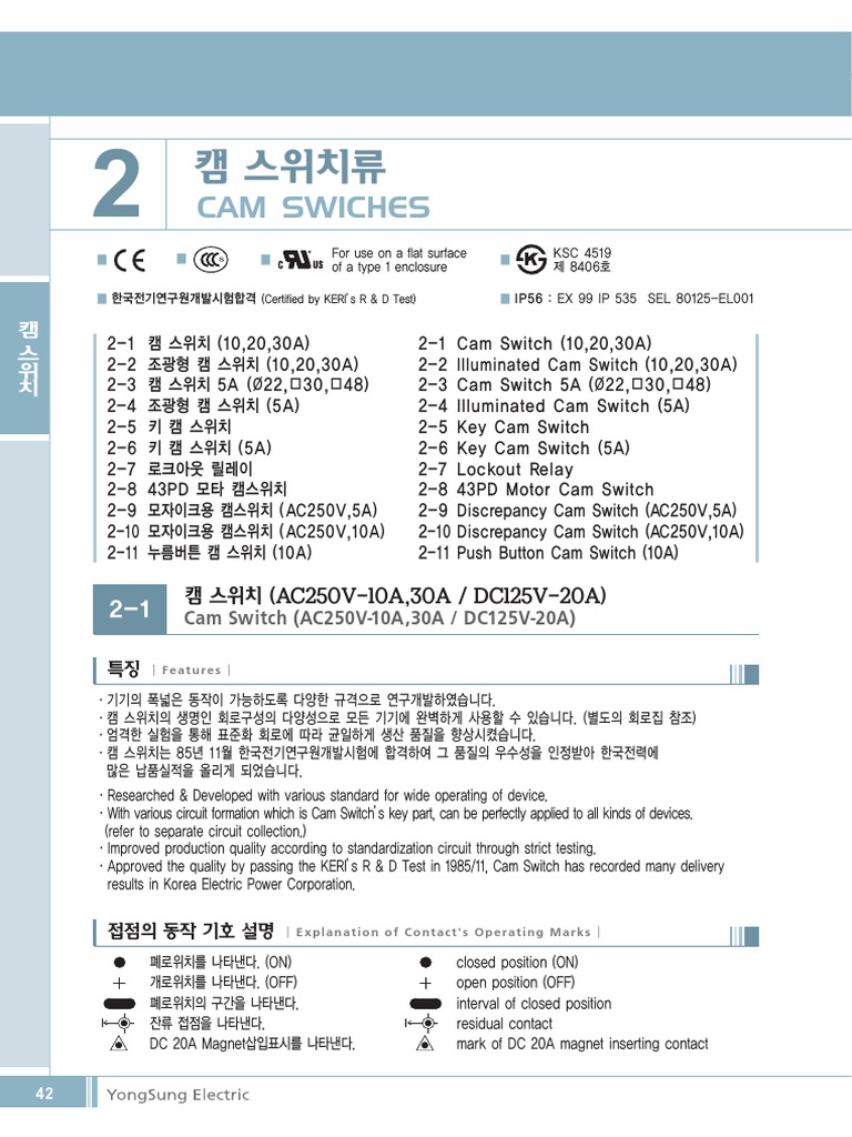 Cam Switch 02 | PDF