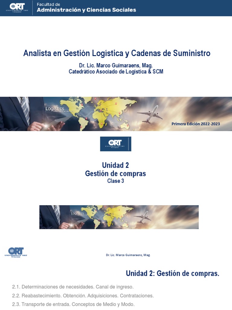 3 ALCS 2022 29 AGO Clase 3 MG | PDF | Logística | Outsourcing
