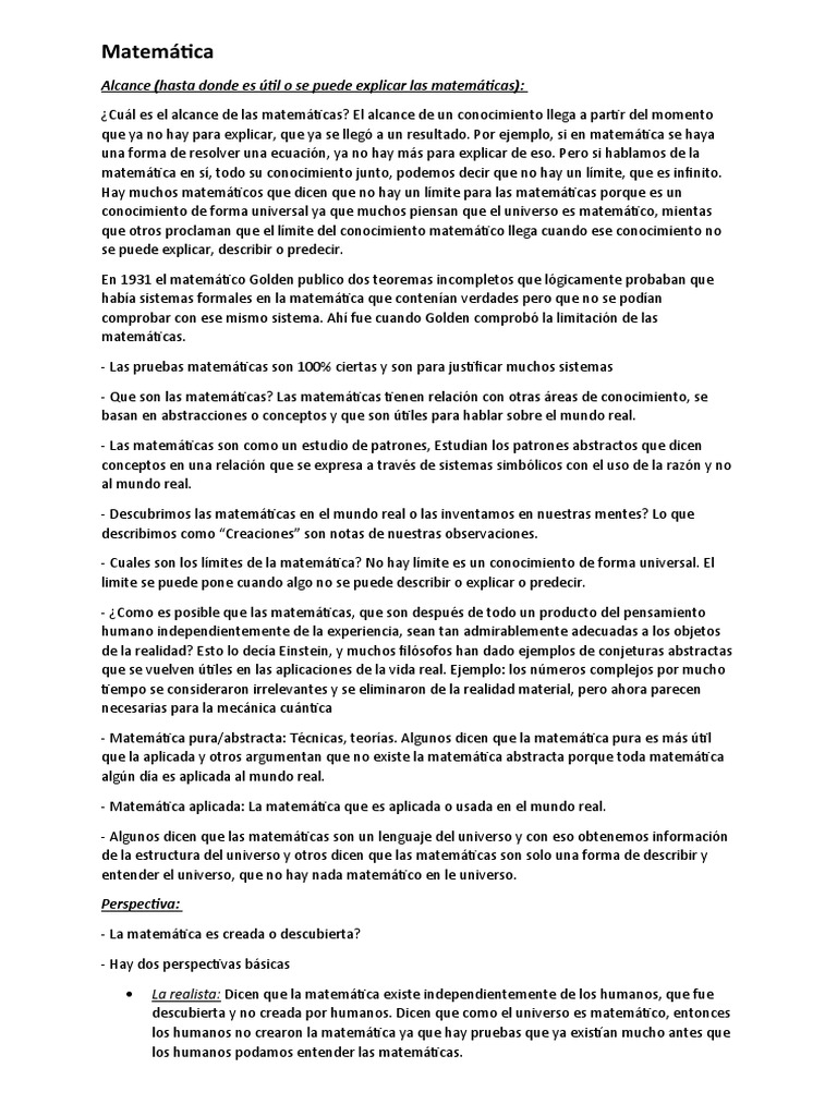 TDC IB - Area Matematica | PDF | Matemáticas | Prueba matemática