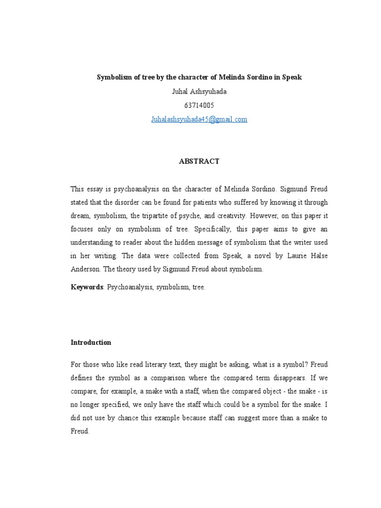 Uas Licit - Juhal Ashsyuhada - 63714005 | PDF | Sigmund Freud | Symbols