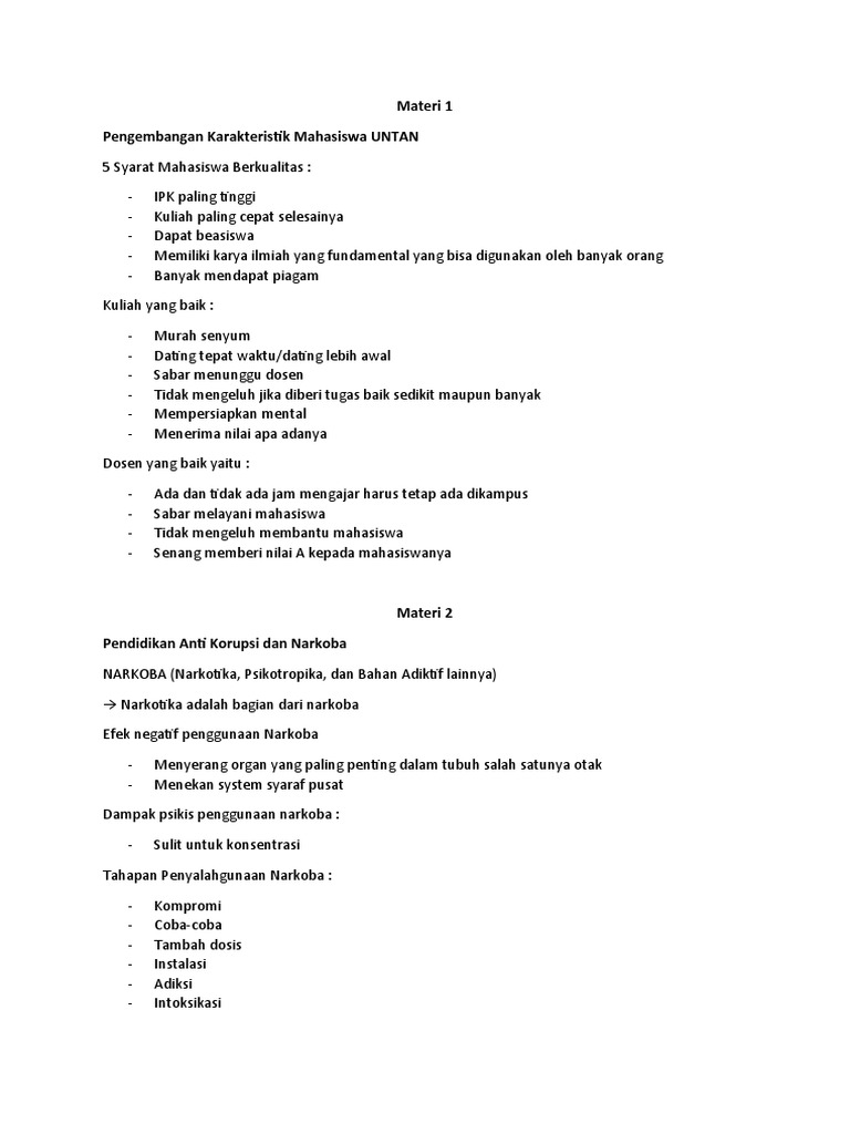 Materi PKKMB | PDF | Karier & Perkembangan | Sains & Matematika