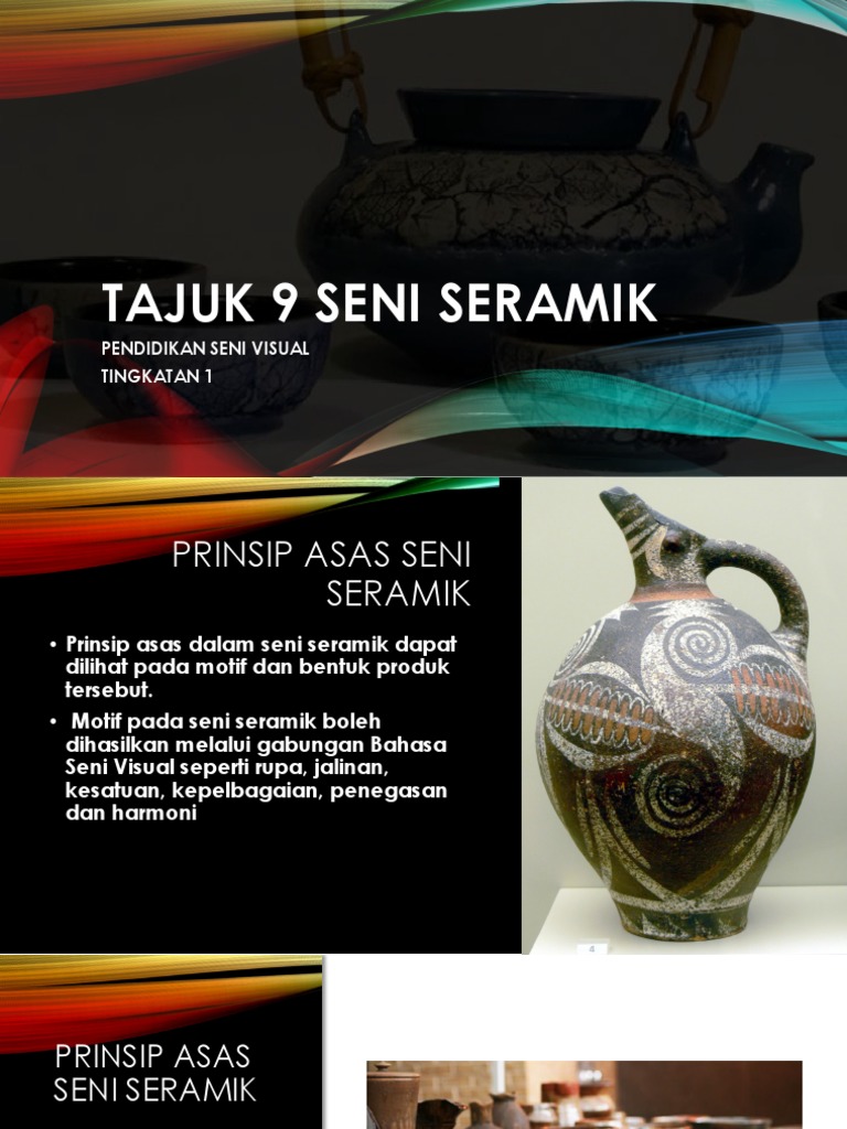 PSV T2 KSSM Tajuk 9 Seni Seramik | PDF