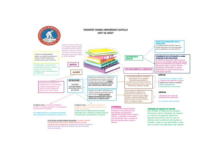 Esquema Nic 10 | PDF | Estado financiero | Dividendo