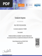 Certificado 50 Horas Unipyme | PDF