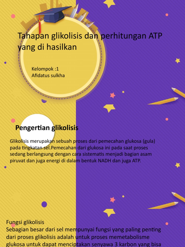 Tahapan dan Perhitungan ATP Glikolisis | PDF