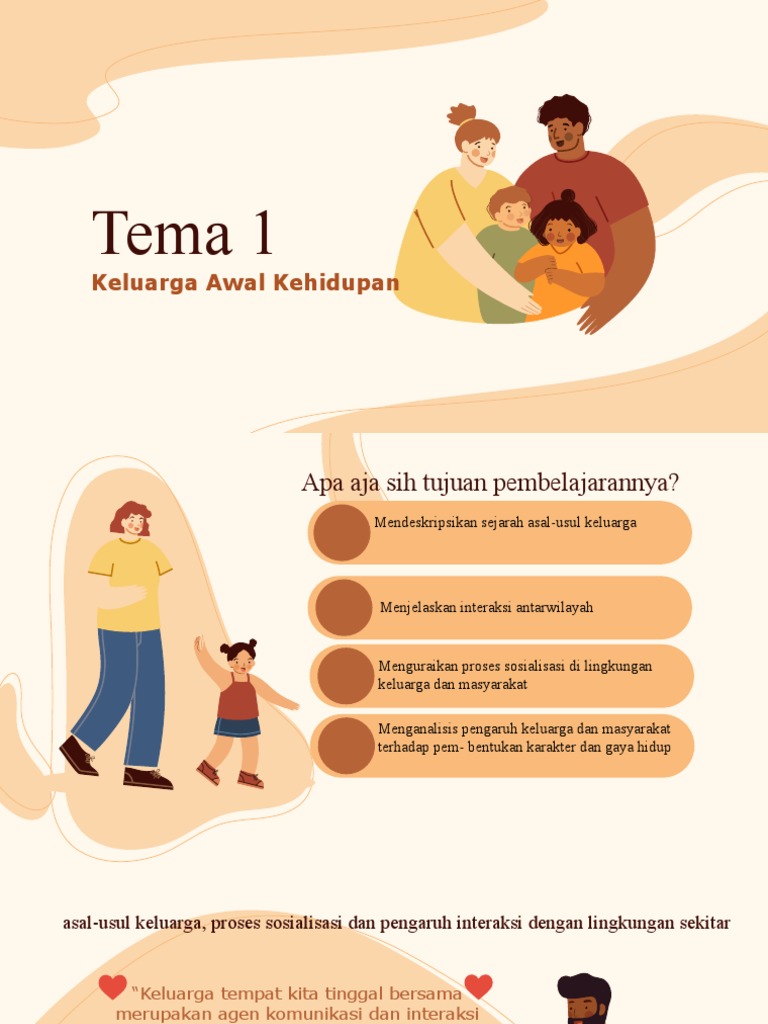 TEMA 1 Asal Usul Keluarga | PDF