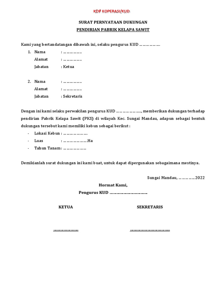 Surat - Surat Administrasi SEIL | PDF