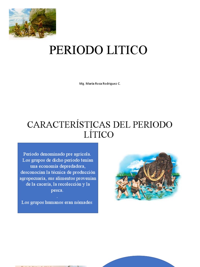 Periodo Litico | PDF