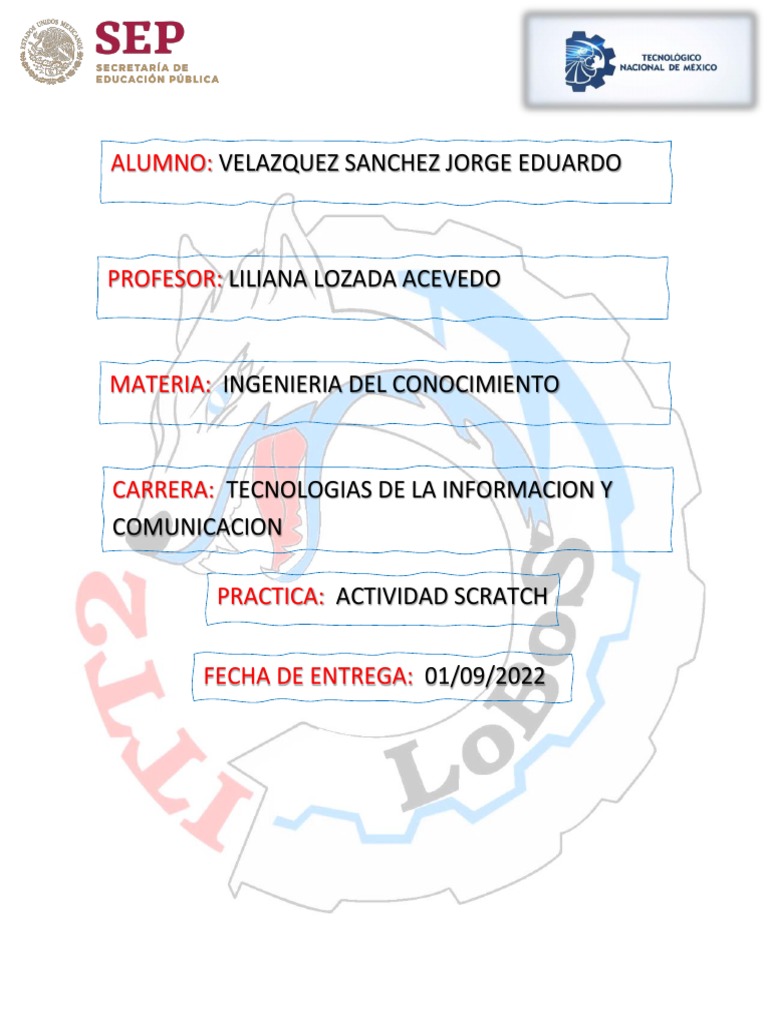 Actividad Scratch | PDF