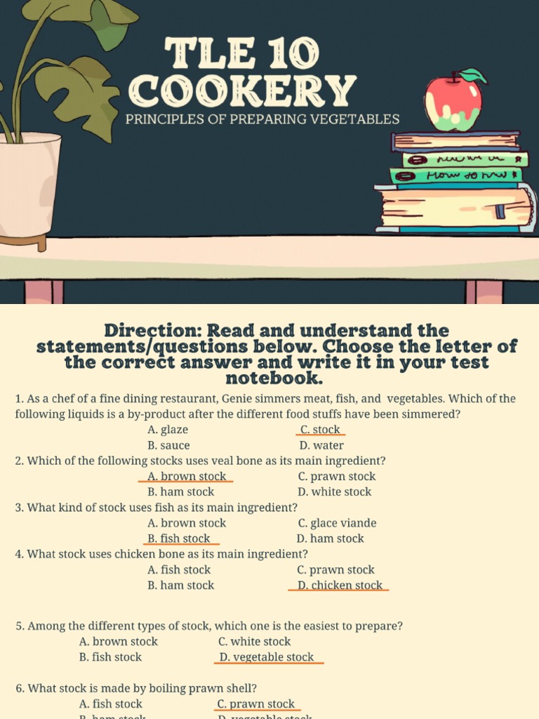 TLE10 Cookery 3rd Quarter | PDF
