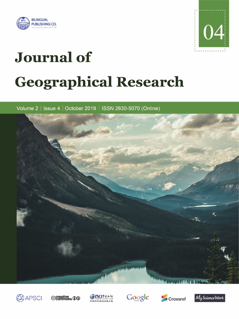 Journal of Geographical Research - Vol.2, Iss.4 | PDF | Ecosystem ...