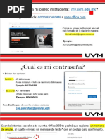 Tutorial Acceso Blackboard UVM | PDF