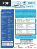 WAMS 2026 Final-Brouchre | PDF | Microwave | Waves