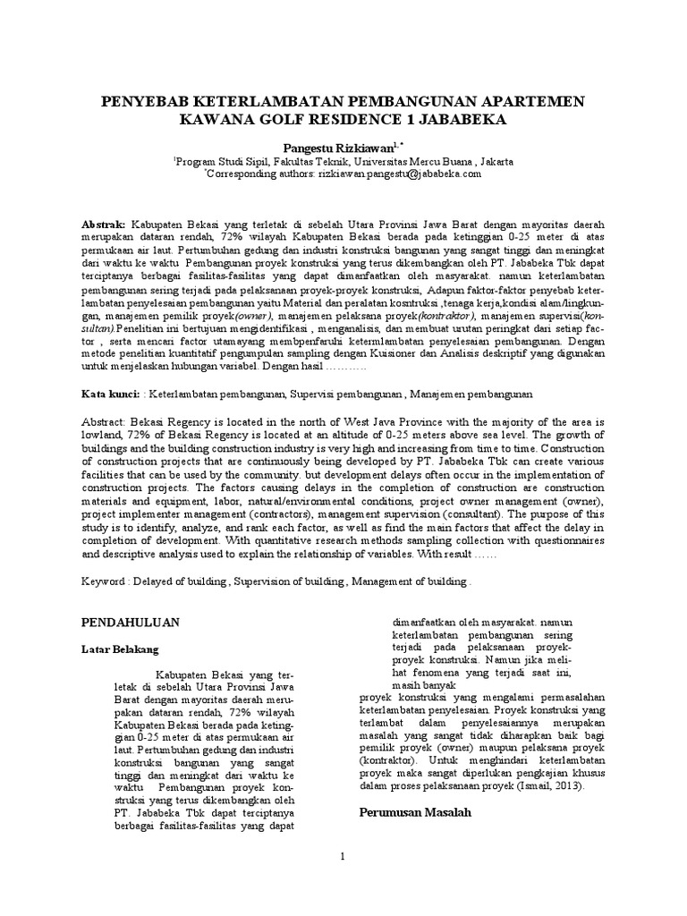 Abstrak Journal Metlit | PDF | Seni