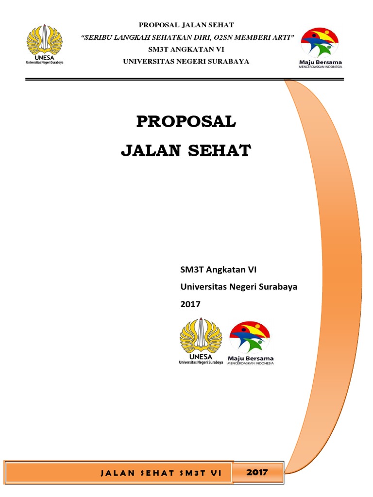Proposal Jalan Sehat | PDF
