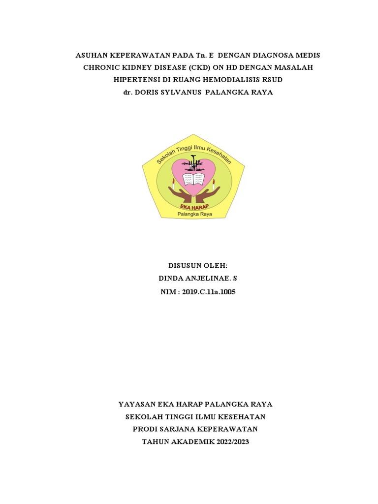 Lp+Askep (CKD On HD Dengan Hipertensi) | PDF | Sains & Matematika