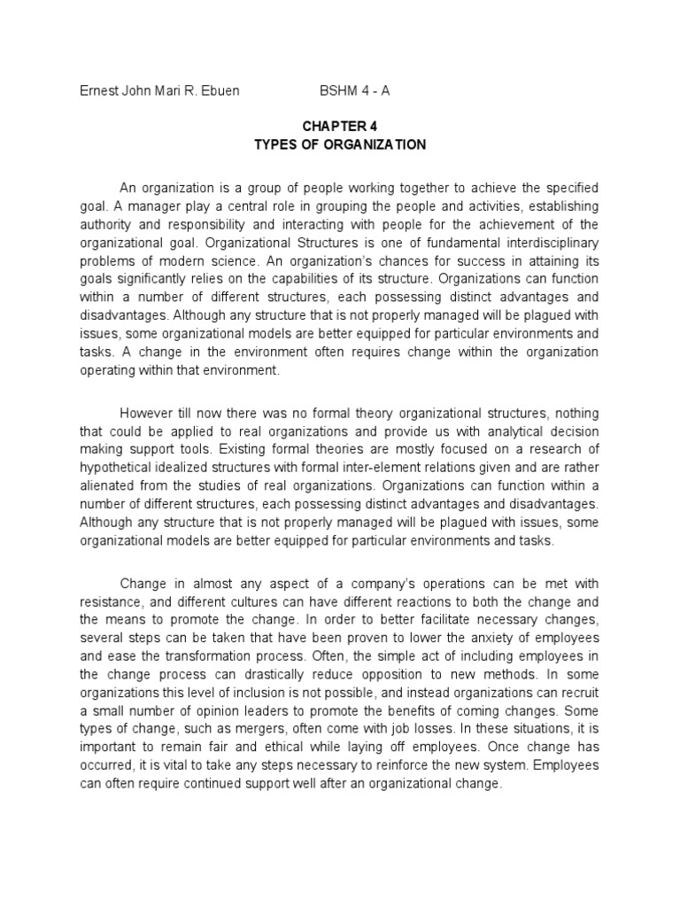 Chapter 4 Synthesis EBUEN - EJM | Download Free PDF | Goal ...