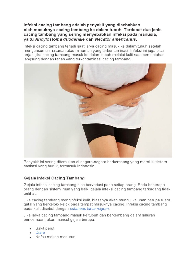 Infeksi Cacing Tambang | PDF
