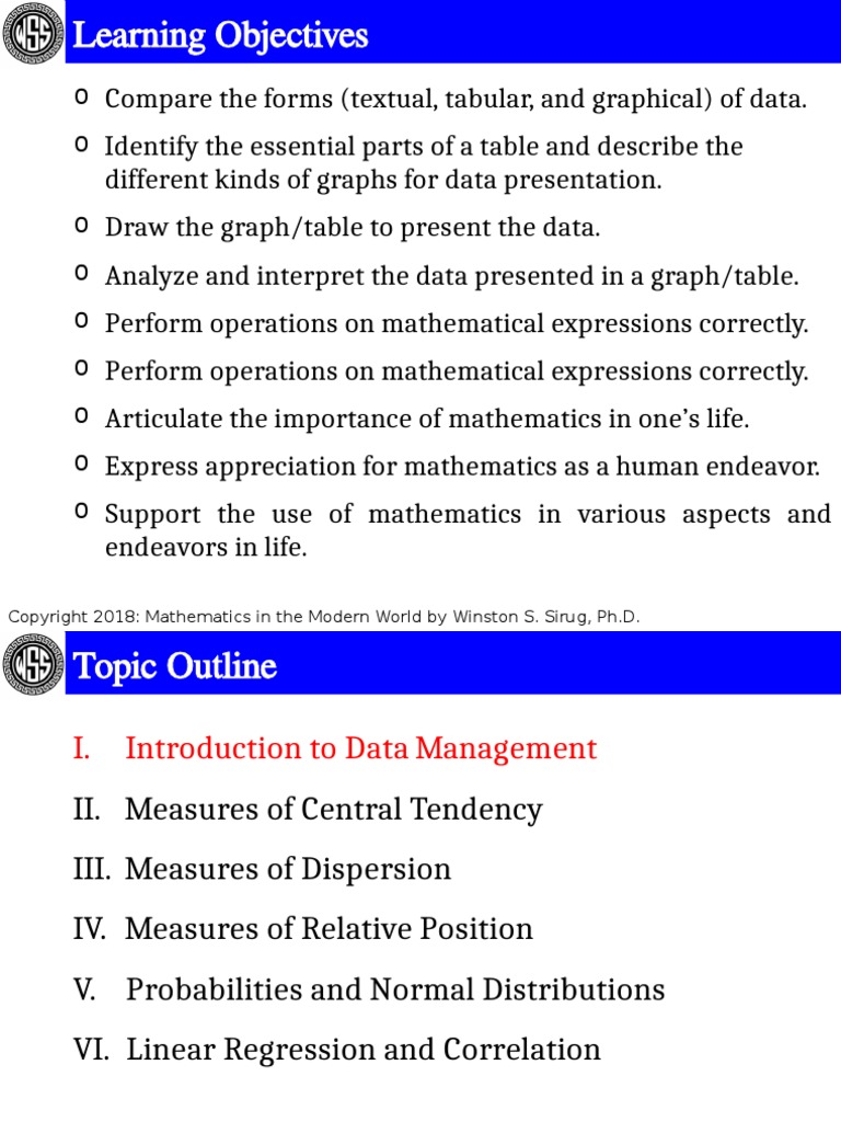 MMW Chap 4 Data Management Part 1 | PDF | Chart | Histogram MMW Chap 4 Data Management Part 1 | PDF | Chart | Histogram