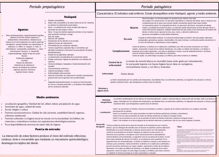 Periodo Prepatogénico | PDF | Especialidades Medicas | Ciencias de la Salud