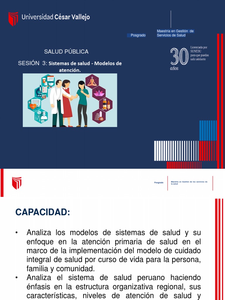 Sesion SP 03 PPT - SISTEMAS DE SALUD - MODELOS DE ATENCIÓN | PDF ...