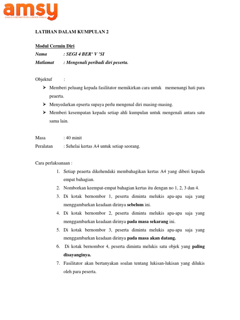 LDK 2 | PDF | Karier & Perkembangan