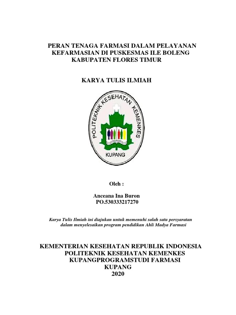 Kti Anceana | PDF | Kesehatan Holistik