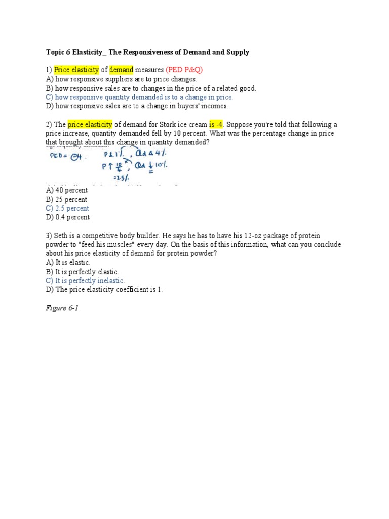 Understanding Price Elasticity of Demand | PDF | Price Elasticity Of ...