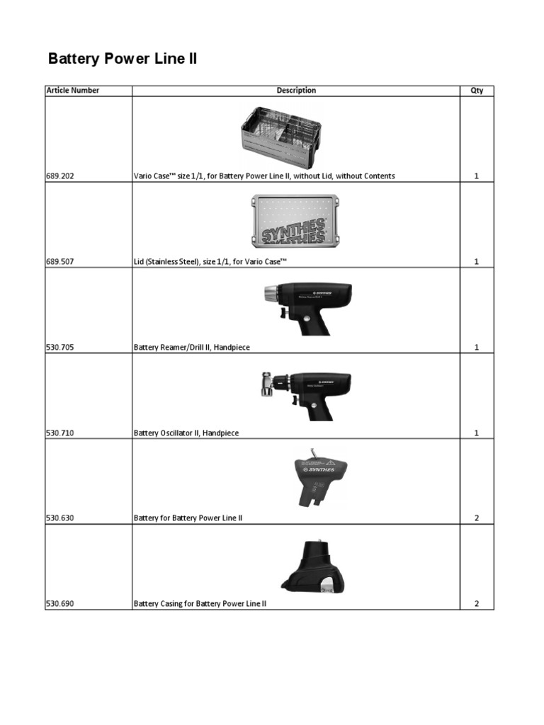 Battery Power Line II | PDF