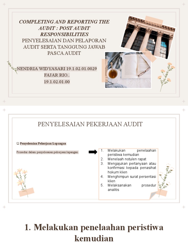 Audit Materi 12 | PDF