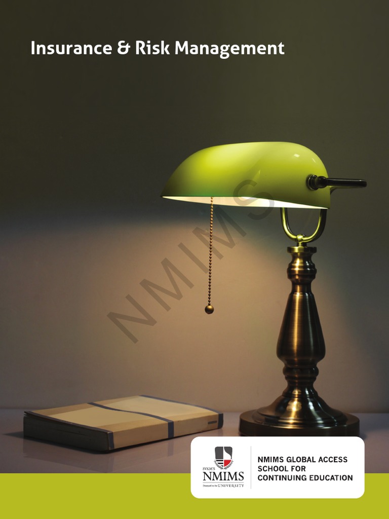 Insurance and Risk Management R6Y2dFBRs5 | PDF | Insurance | Risk