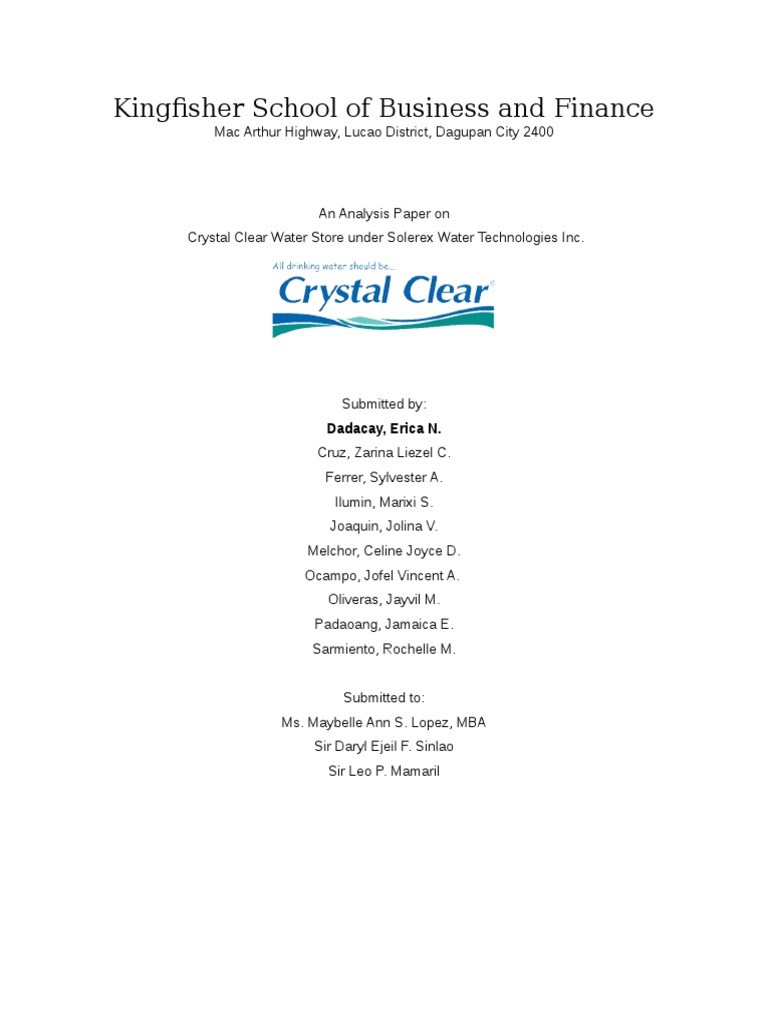 Analysis Paper Group3 | PDF | Fixed Asset | Equity (Finance)