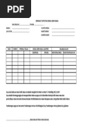 Template Borang Permohonan Cuti | PDF