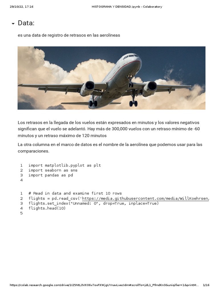 Histograma y Densidad - Ipynb - Colaboratory | PDF | Distribución normal | Histograma